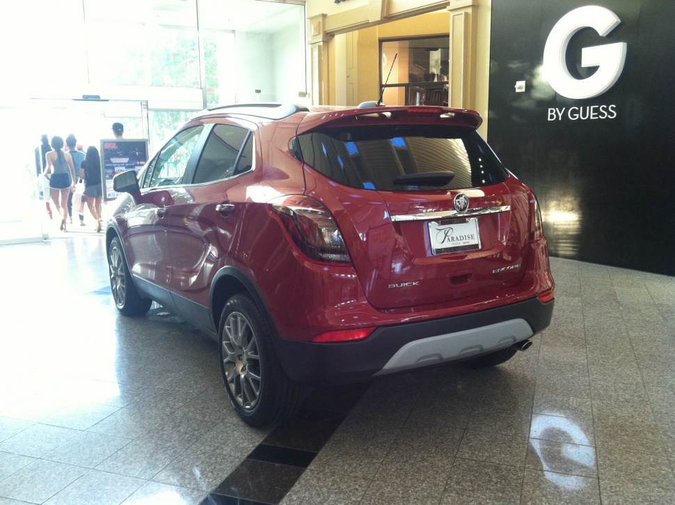 Buick Encore technical specifications and fuel economy